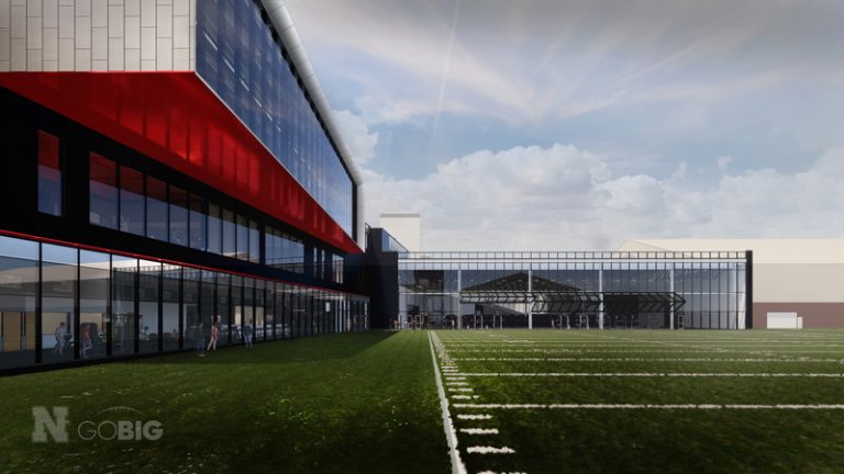 Nebraska football facility groundbreaking ceremony - April 30, 2021
